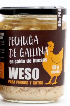 WESO | Chicken Breast in Bone Broth 400ml – Meowchitos